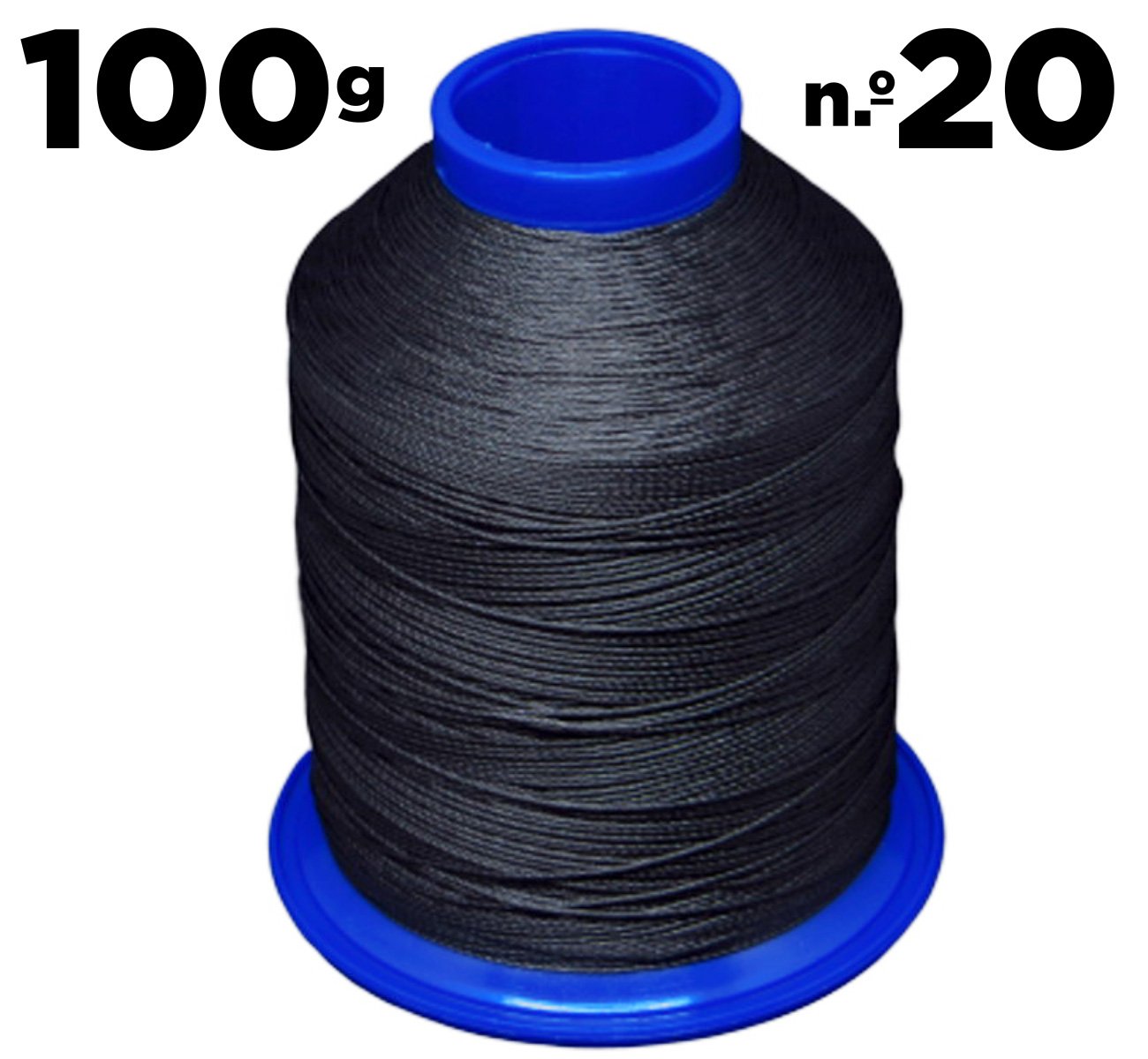 Linha Nylon 100g nº 20 Preto