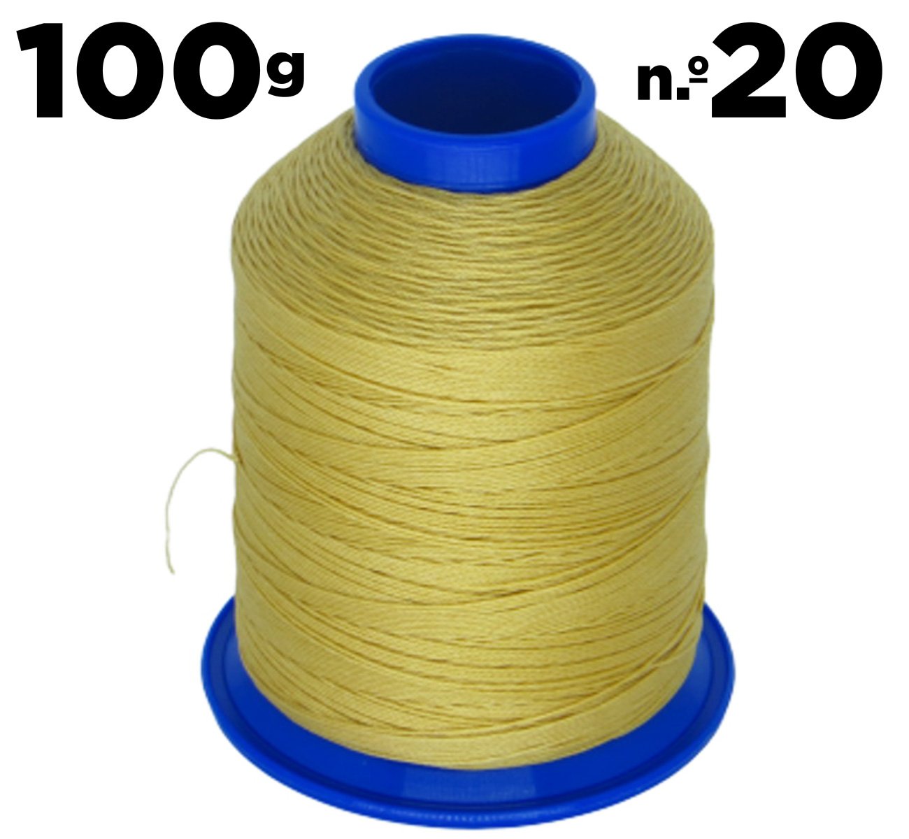 Linha Nylon 100g nº 20 Caramelo